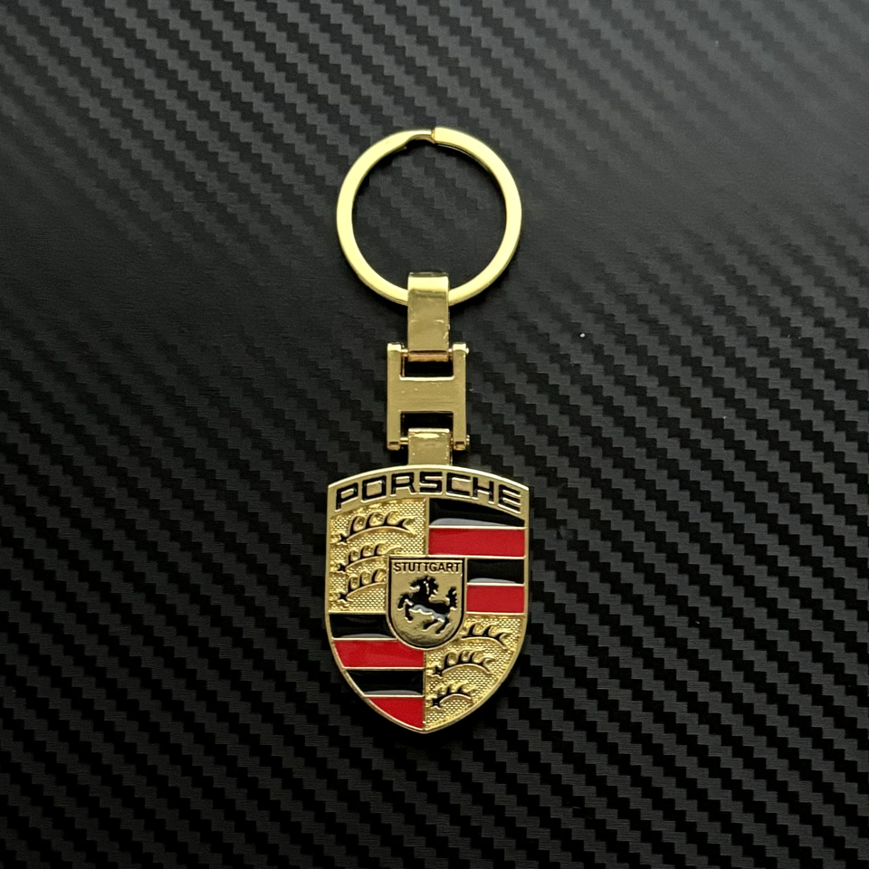 Zinc Alloy Keyring Car Key Chain Metal Key Chain for Porsche | eBay