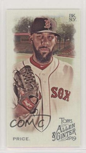 2019 Topps Allen & Ginter Mini Brooklyn Back /25 David Price #101 | eBay