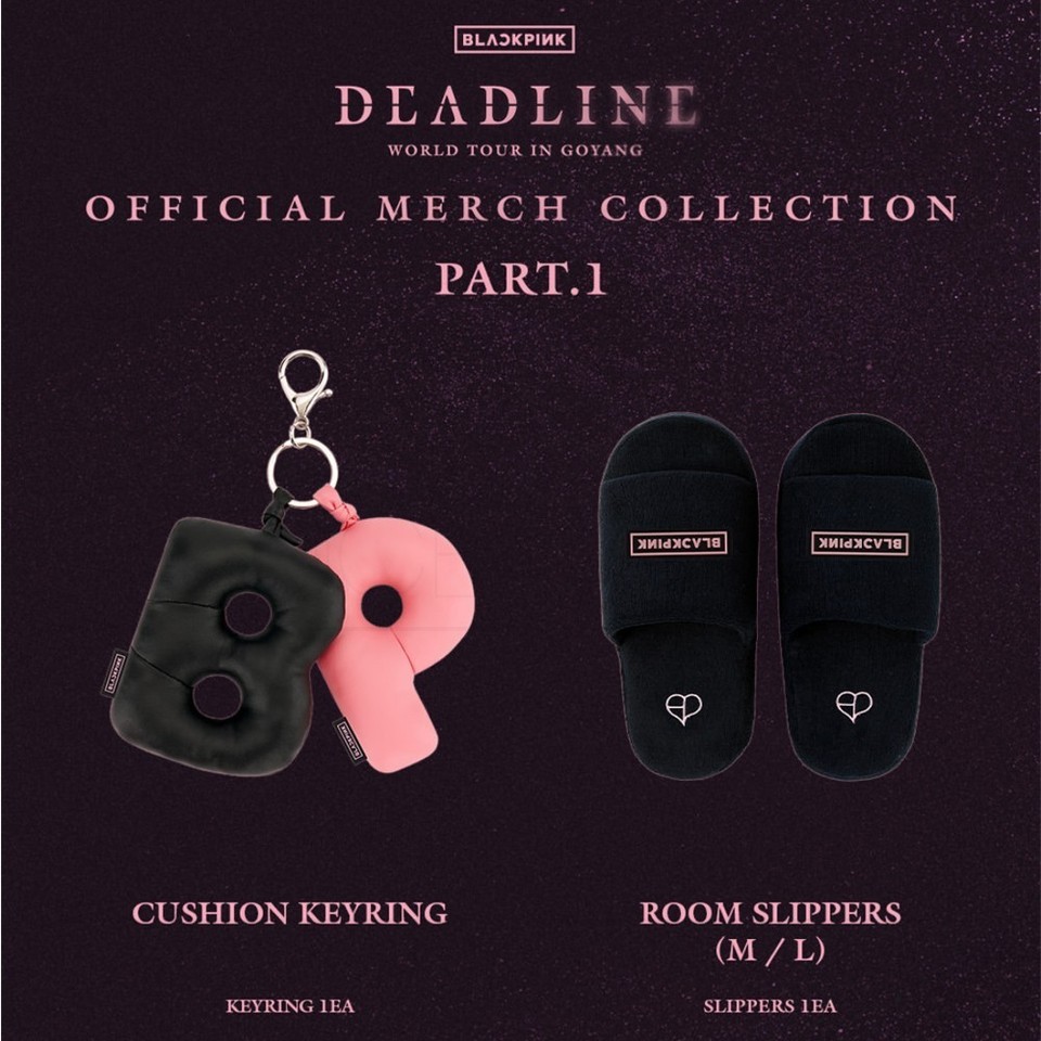 BLACKPINK DEADLINE WORLD TOUR IN GOYANG Official MD Collection Part.1 ...