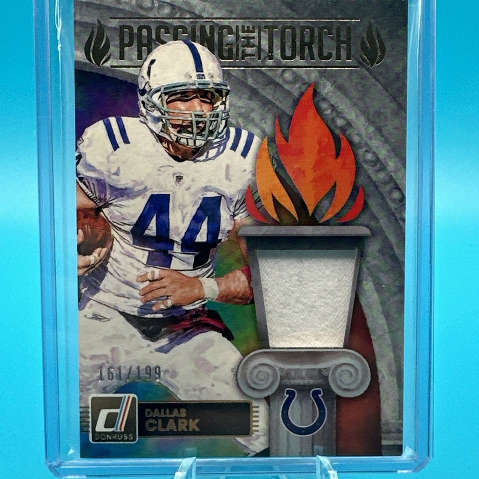 2025 Donruss Football Passing the Torch Dallas Clark / Tyler Warren (RC ...