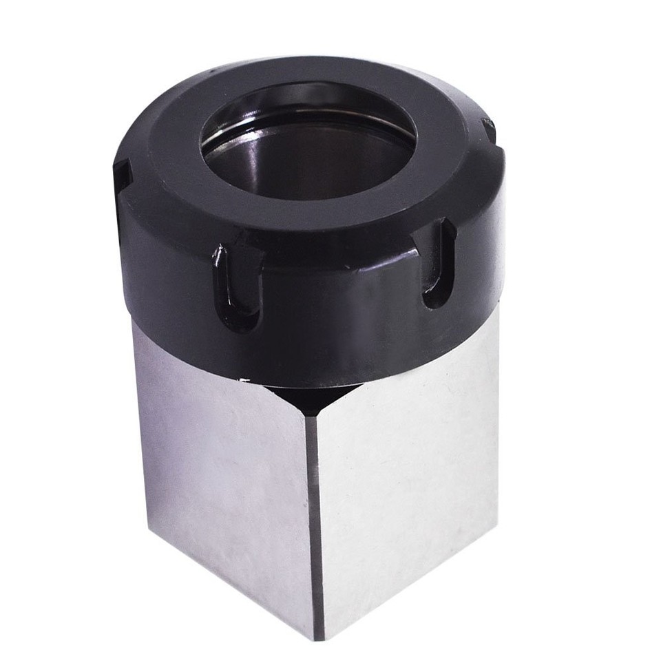 ER40 Square Collet Block Chuck Holder For CNC Lathe Engraving Machine ...