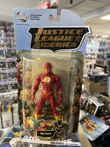 DC Direct Toys Flash Justice League of America JLA 7” action figure Ed ...