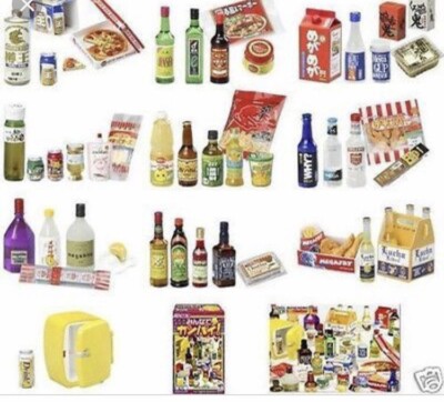 Re-ment Megahouse Miniatures Cheers Everyone 10 sets With All Boxes ...