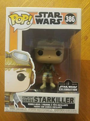 Funko POP! Starkiller #386 Star Wars Celebration 2020 Official Sticker ...