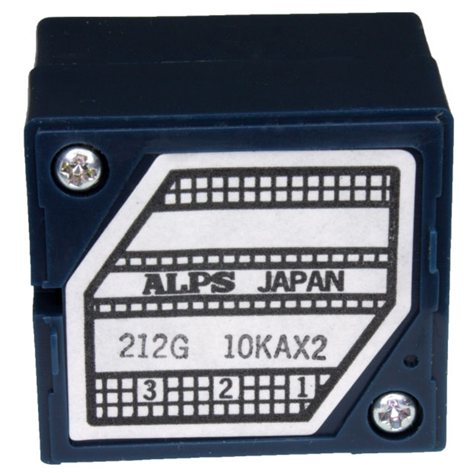 Alps Rk27112 10k Ohm logarithmisch das blaue Potentiometer A Kennlinie ...