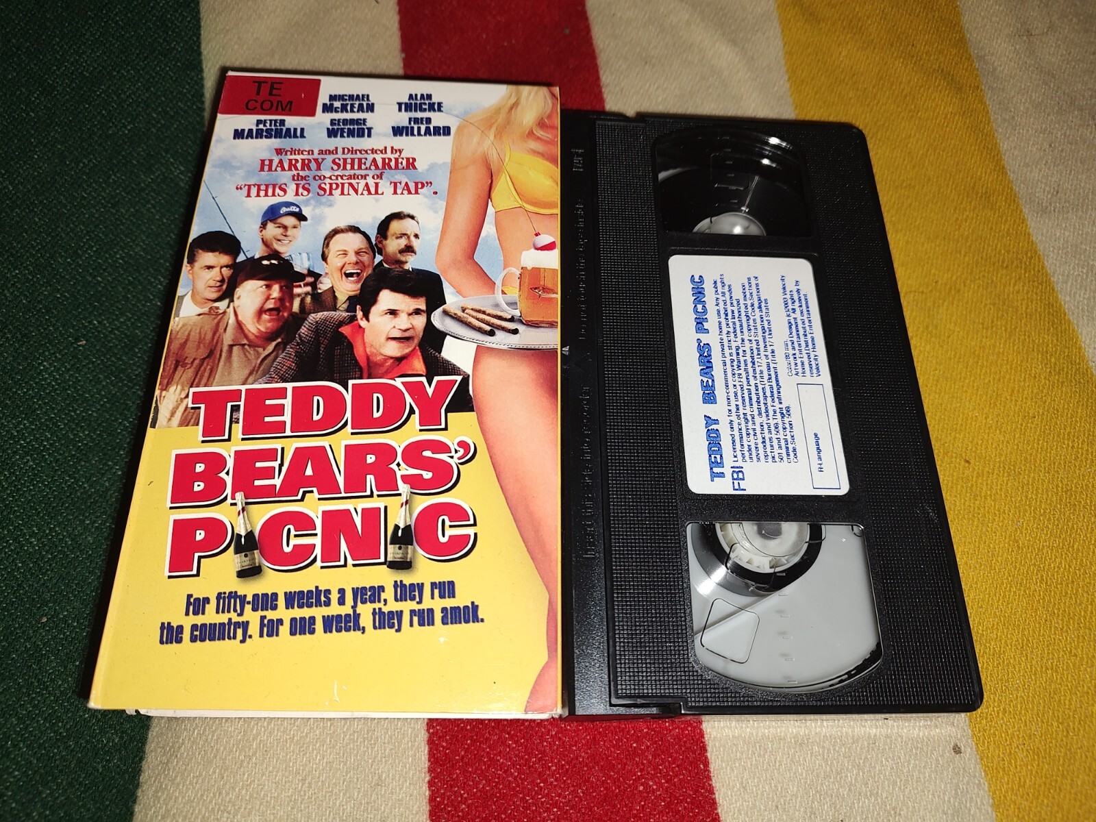 Teddy Bears' Picnic VHS Comedy Rare Fred Willard | eBay