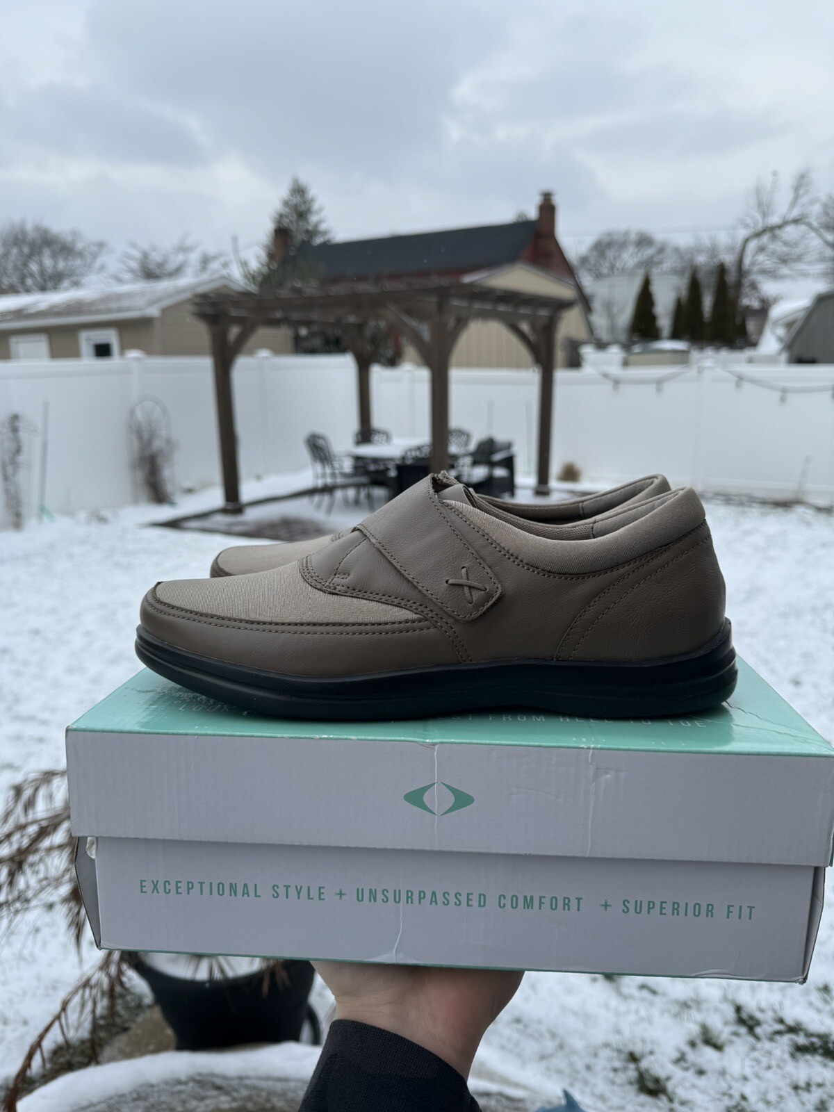 APEX ORTHOPEDIC DIABETIC WALKING SHOE WOMENS SIZE 10.5 BEIGE TAN MONK ...