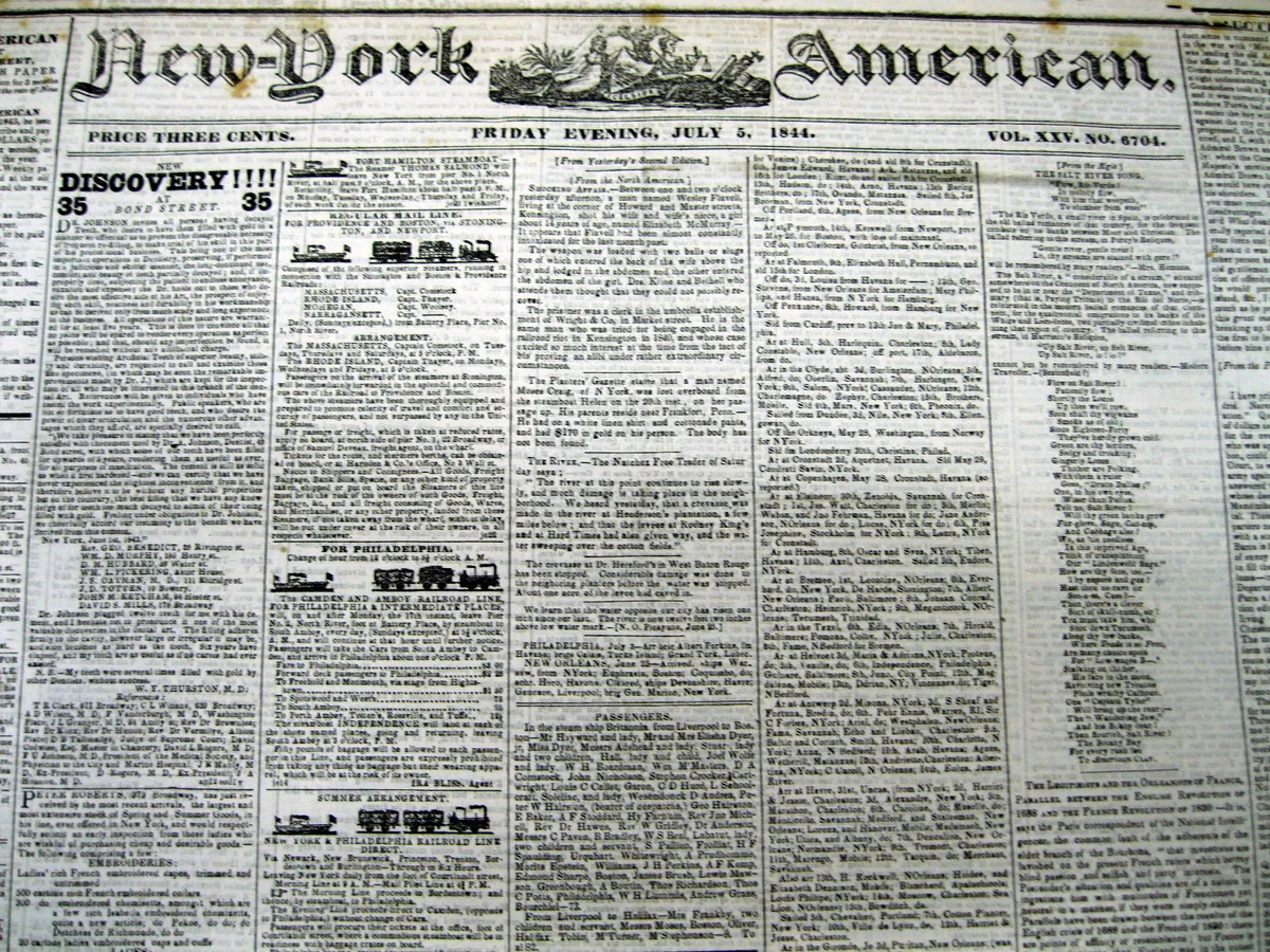 Old Newspaper Articles 1800s