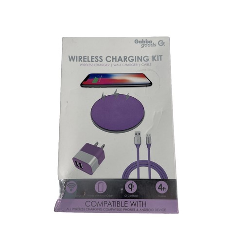 QI Wireless Charging Kit Cable / Wall Charger/ Wireless Charger Gabba ...