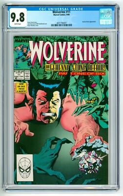 Wolverine #11 Marvel Comics ©1989 CGC 9.8 (Top Pop) | eBay