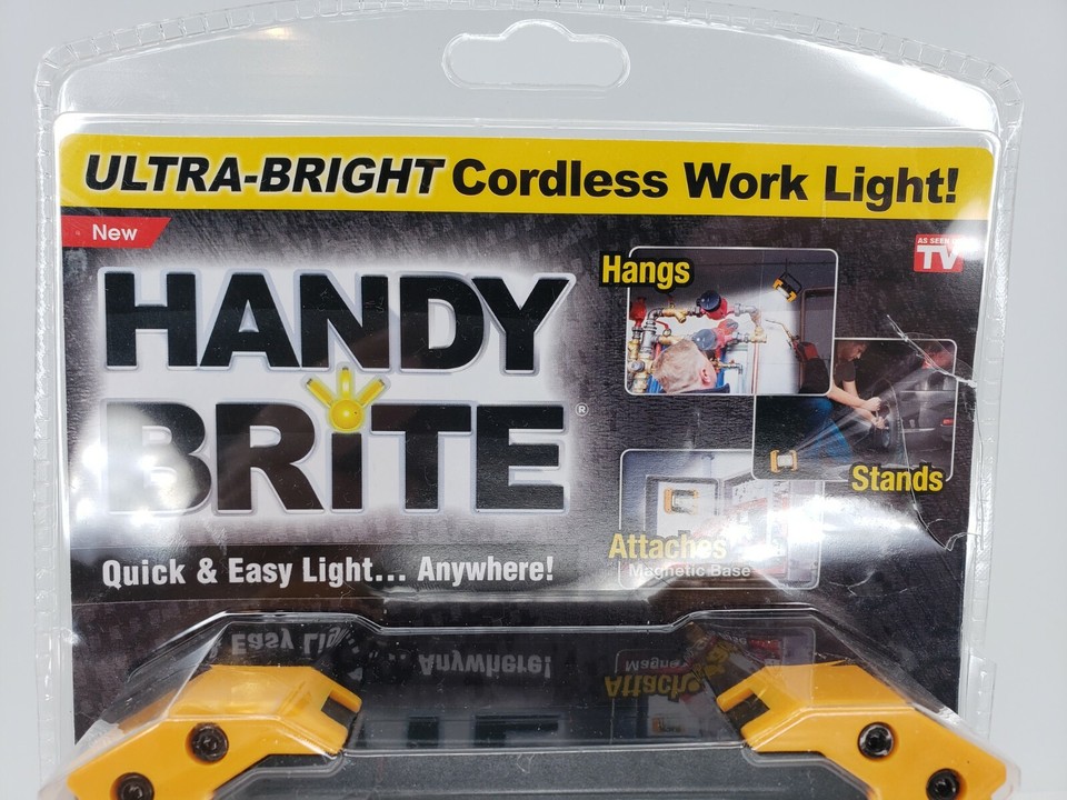 Handy Brite Ultra Bright Cordless LED Work Light 500 Lumens Magnetic ...