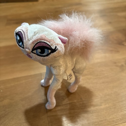 Bratz Petz Pets Cat Kendall White Pink Poseable Plush Kitten Bobble ...