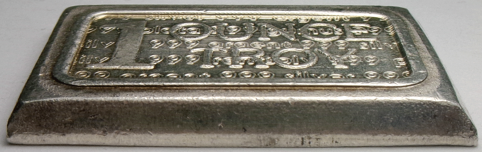 1981-85 USVI A-Mark Precious Metals Hershey Bar Stacker 1 Oz 999 Fine ...