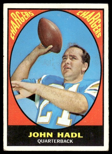 1967 Topps John Hadl San Diego Chargers #120 | eBay