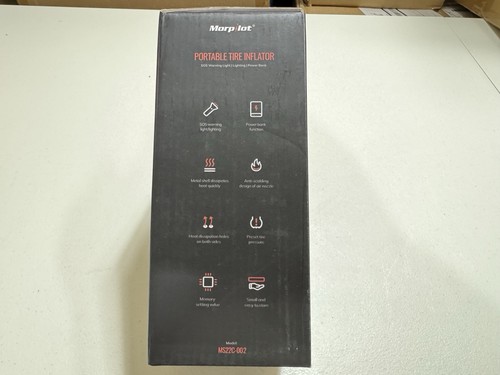 Tire Inflator Portable Air Compressor,Morpilot 10000mAh 12V 150PSI | eBay