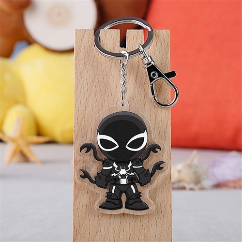 Toys & Games Marvel Venom Spider Man Acrylic Keychain Pendant Keyring ...