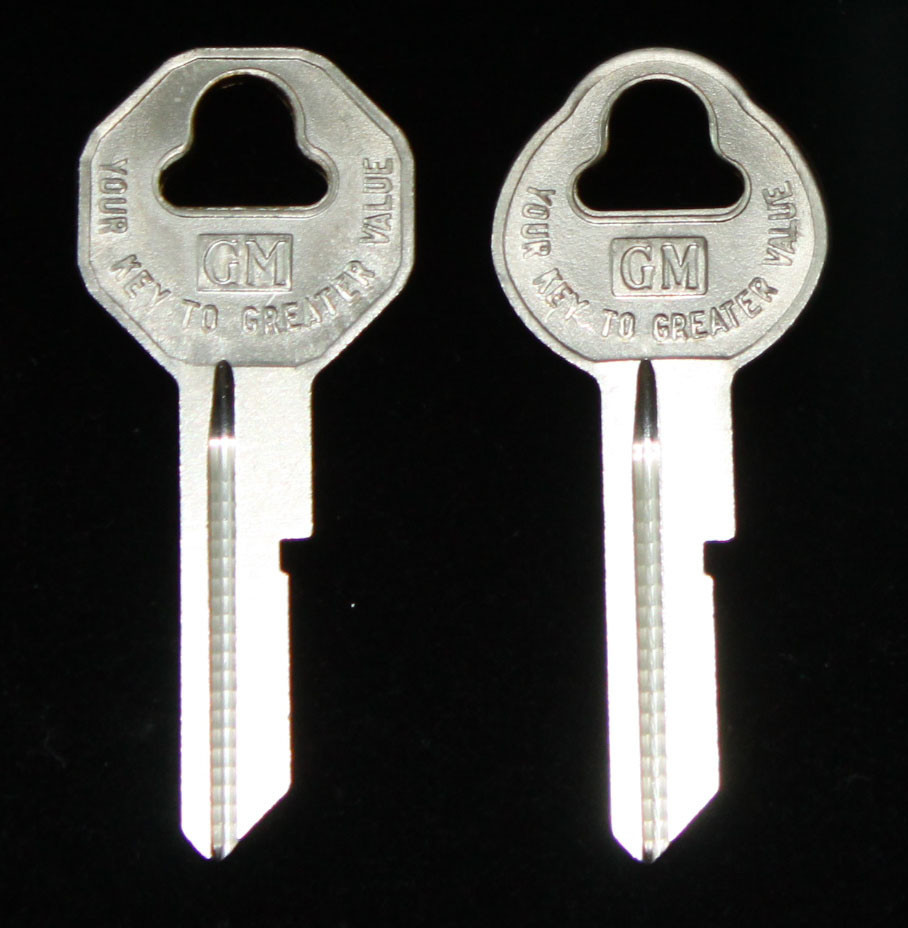 General Motors Truck Keys
