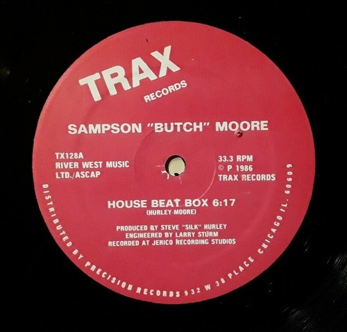 Sampson "Butch" Moore - House beat Box - 12" Single - 1986 - TX128 | eBay