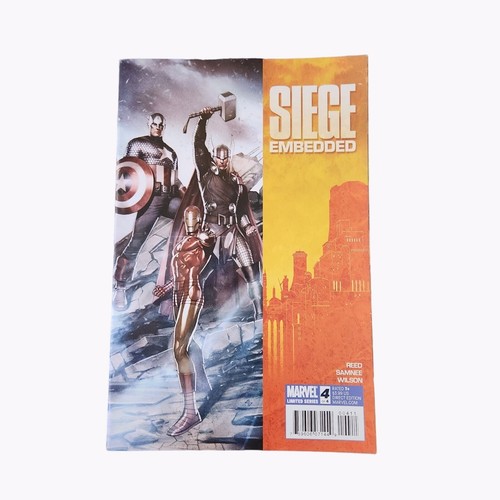 Marvel Siege Embedded #4 2010 Comic Book Collector Bagged Boarded | eBay