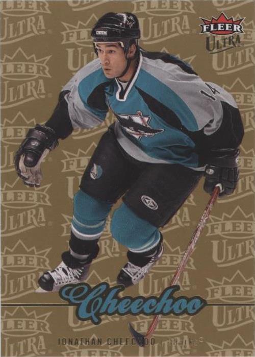 2007-08 Fleer Ultra - Jonathan Cheechoo #34 Gold Medallion Edition for ...