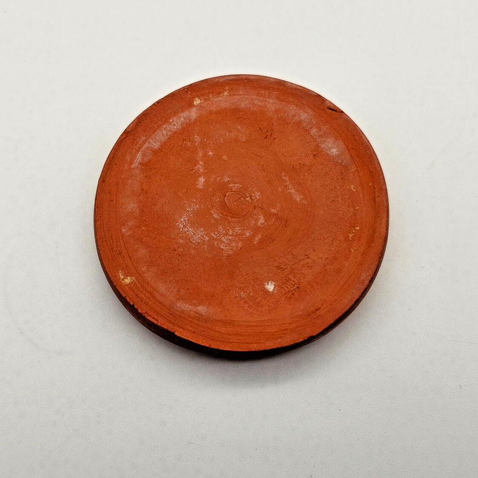 VTG JBK Pottery Terracotta Cookie Stamp Hearts Love Cookie Mold Baking ...