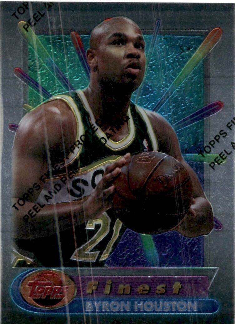 1994 Finest #177 Byron Houston Great! | eBay