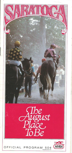 1987 SARATOGA PROGRAM WHITNEY JAVA GOLD GULCH BROAD BRUSH GONE WEST ...