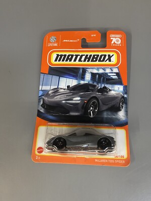 Matchbox Gray McLaren 720S Spider #66/100 | eBay