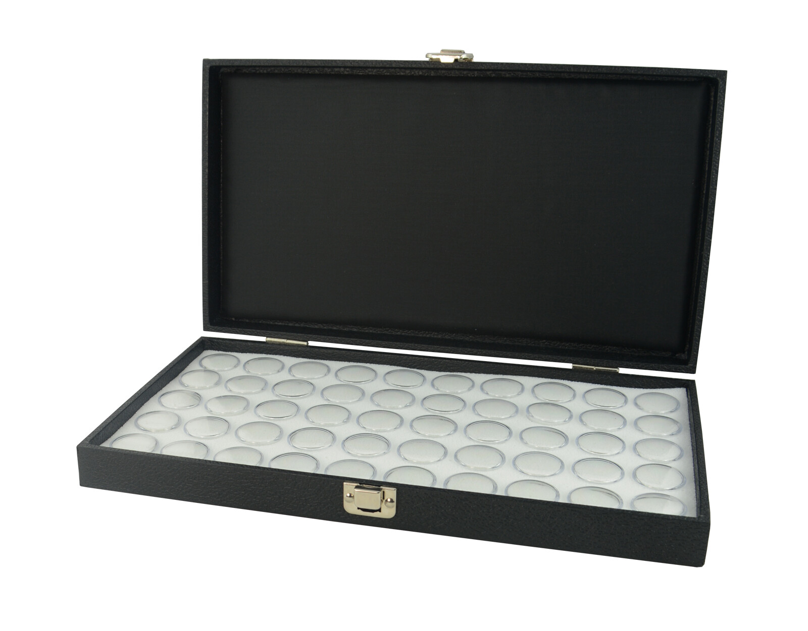 Jewellers Black Display Case with Gem Pot Insert - Jewellery Storage ...