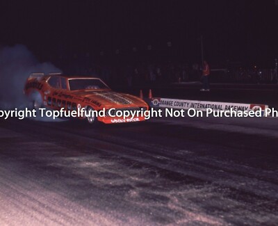 Lew Arrington's Brutus OCIR ca 1971 Mustang Photo 8x10 NHRA Funny Car ...