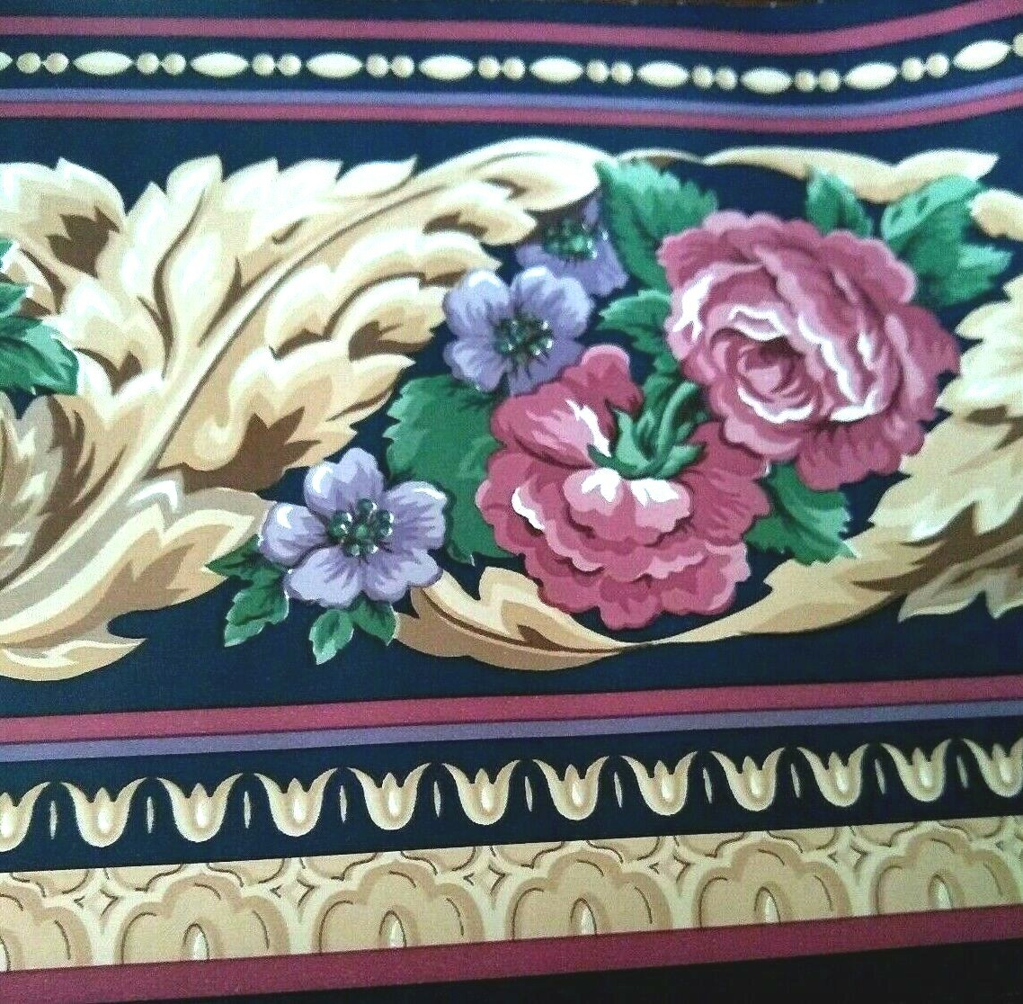 Lavender Swirl Flower Border