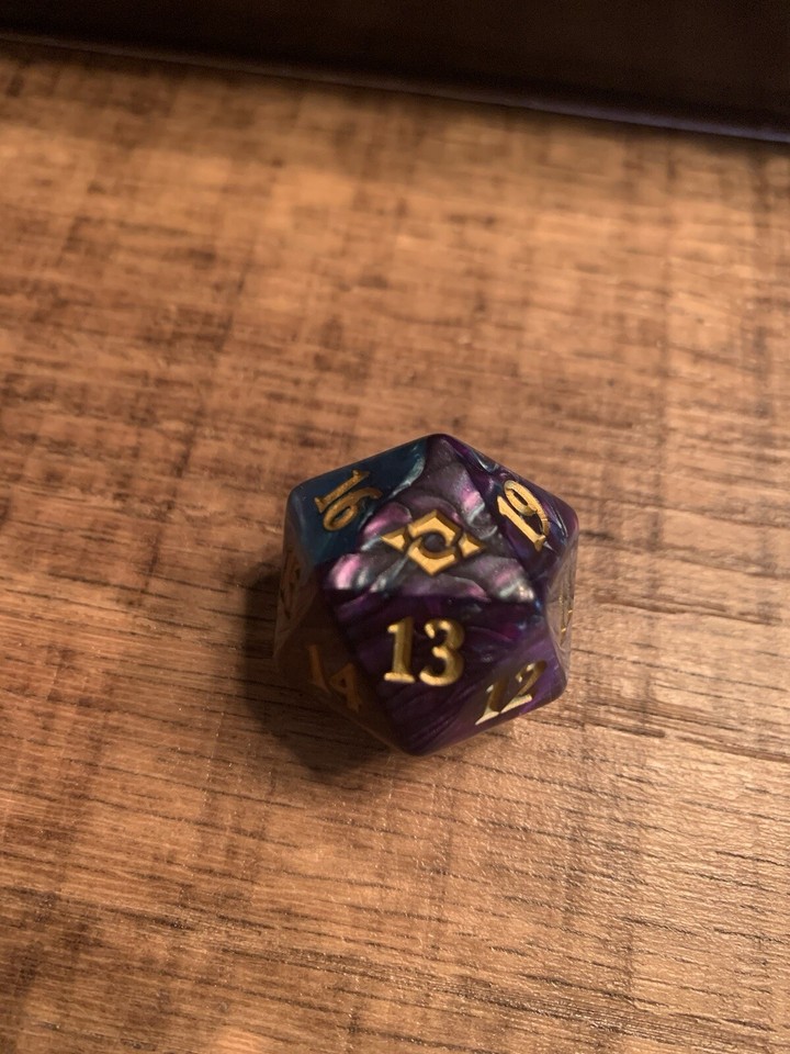 1x D20 Life Counter- Spindown Mtg Modern Horizons 2 Oversized Dice 32mm ...