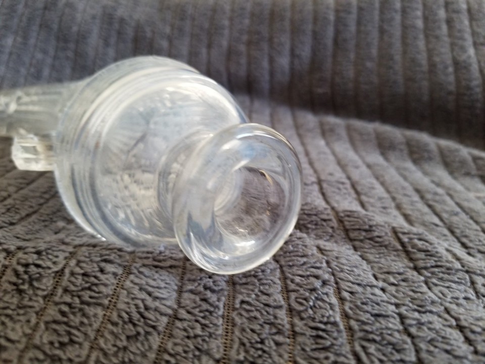 RARE ANTIQUE HORN OF PLENTY WHISKEY FLASK FOUST DISTILLERY GLEN ROCK PA ...