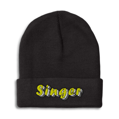 Beanies for Men Singer Winter Hats for Women Acrylic Skull Cap 1 Size ...