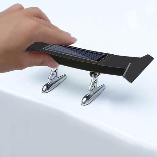 LED Tail Light Mini Solar Strobe Warning Lamp Car Rear Spoiler Wing ...