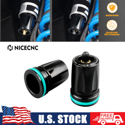 NICECNC 2.0" Shock Reservoir Nitrogen Suspension Cap Endcaps For FOX ...