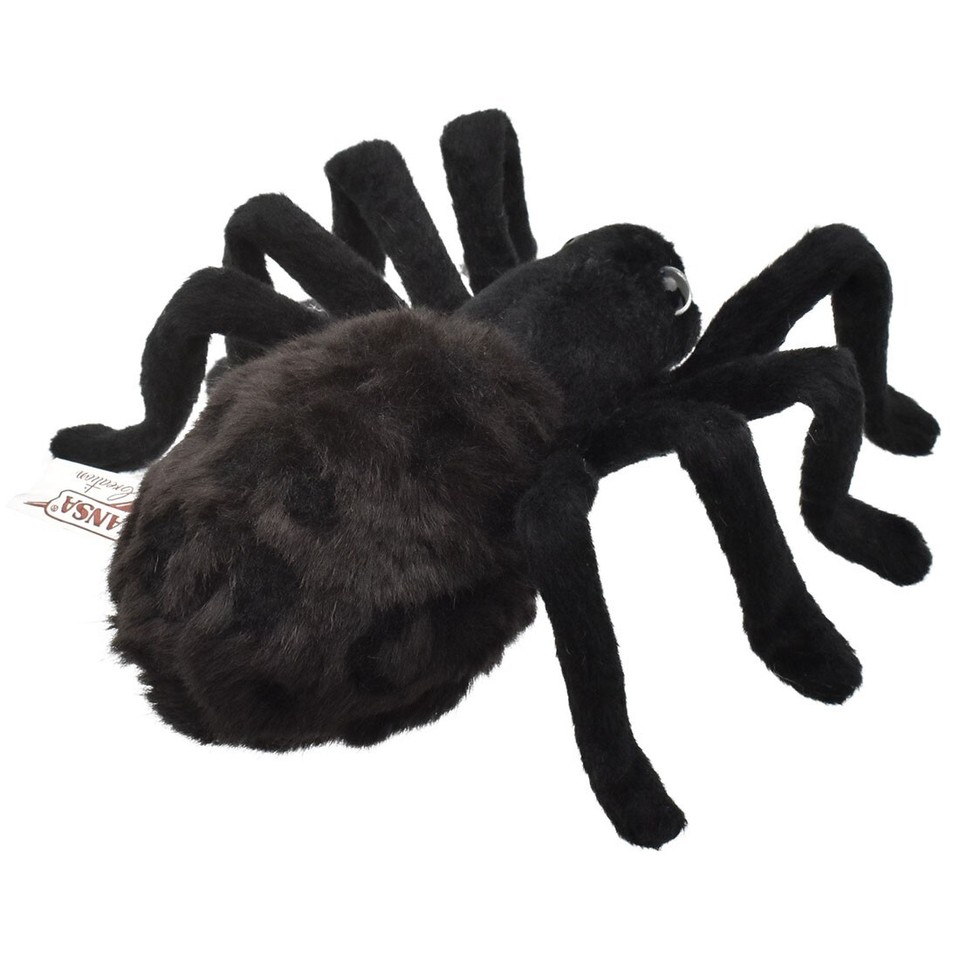 Hansa Black Tarantula Spider Plush Toy Doll BH8489 Animal Japan | eBay