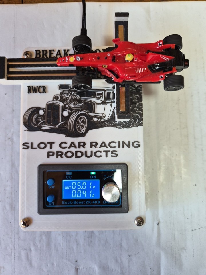 1/24 1/32 Slot Car 3d Printed Break In Box, Warm Up Stand, Test Station ...
