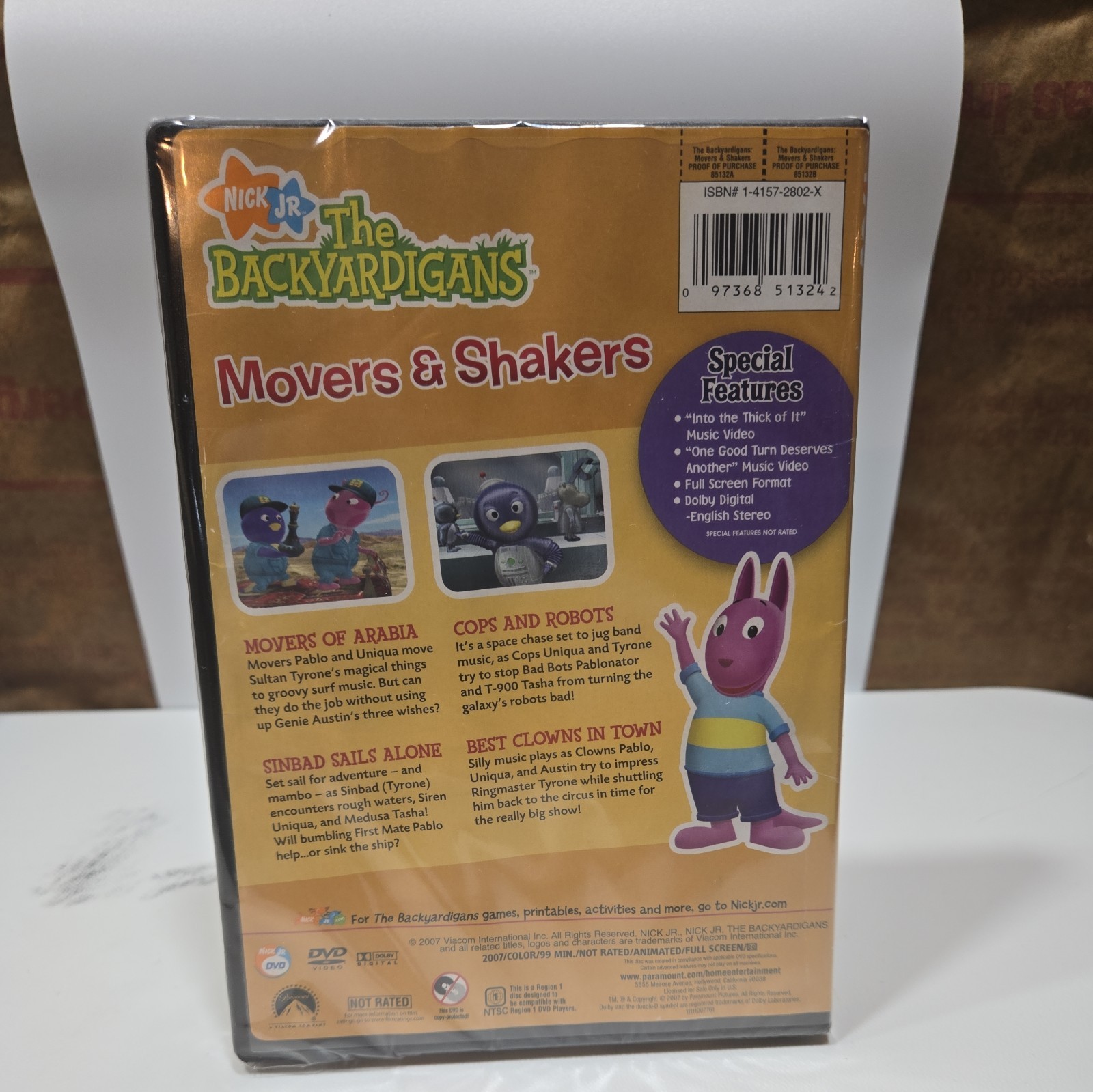 Backyardigans - Movers Shakers (DVD, 2007) for sale online | eBay