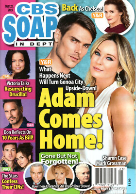 CBS Soaps In Depth May 27 2019 Mark Grossman Sharon Case Robert Scott ...