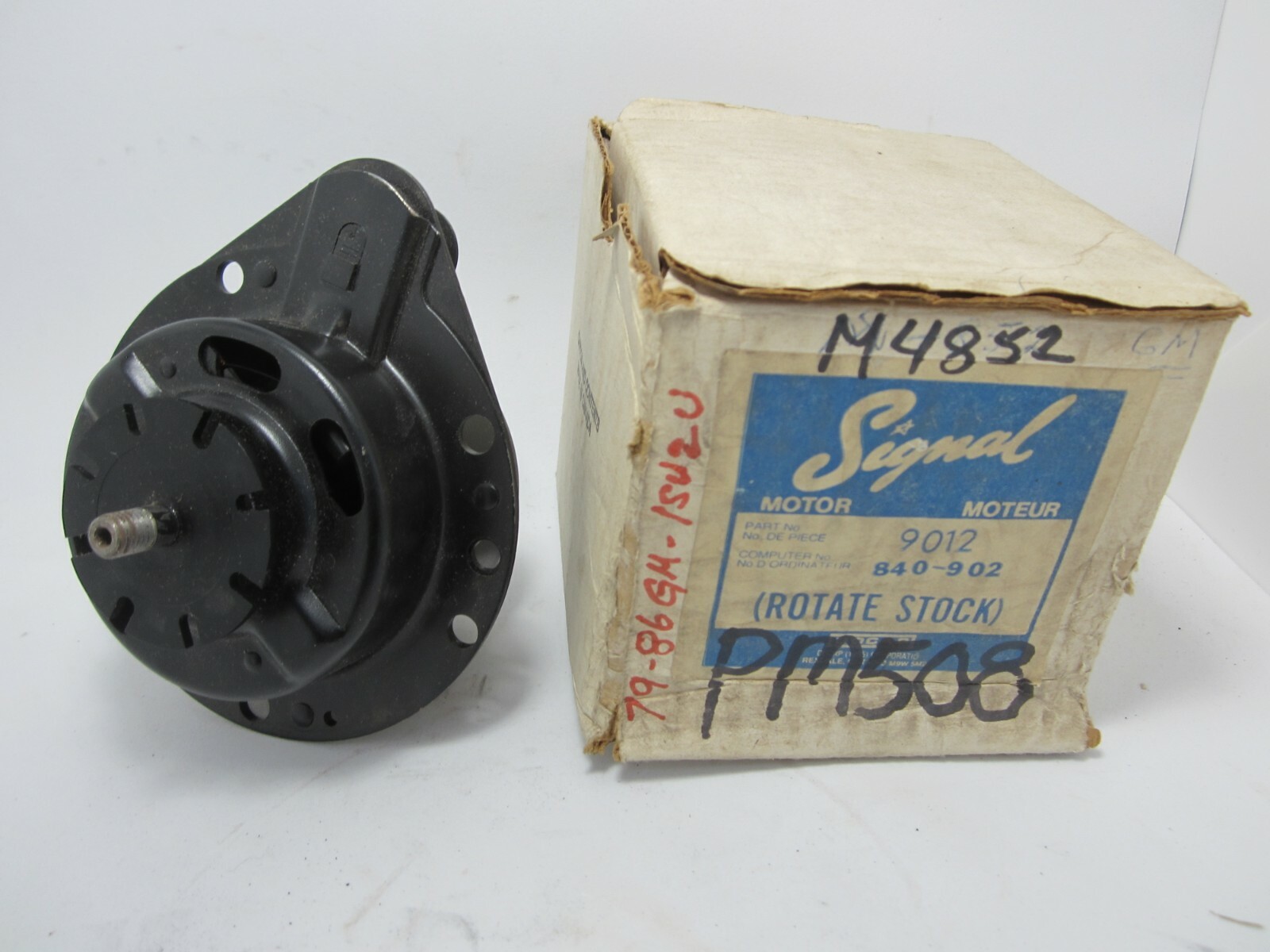 79-86 GM Isuzu Signal Radiator Fan Motor NORS SIGNAL M4852 | eBay