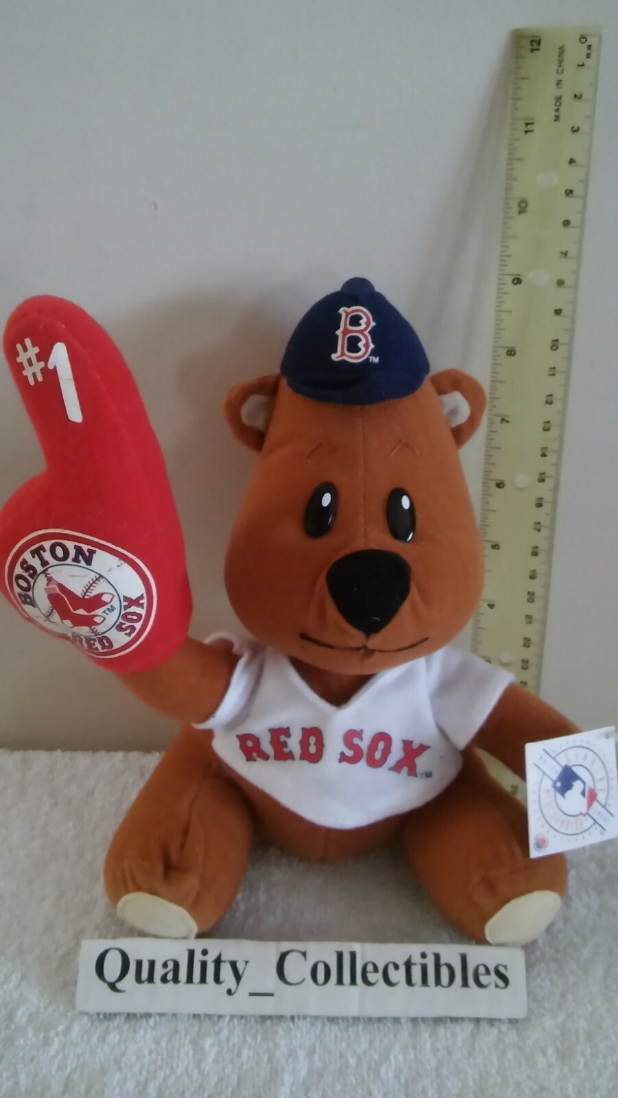 BRAND NEW ~ MLB BOSTON RED SOX 10" INCH PLUSH TEDDY BEAR #1 | eBay