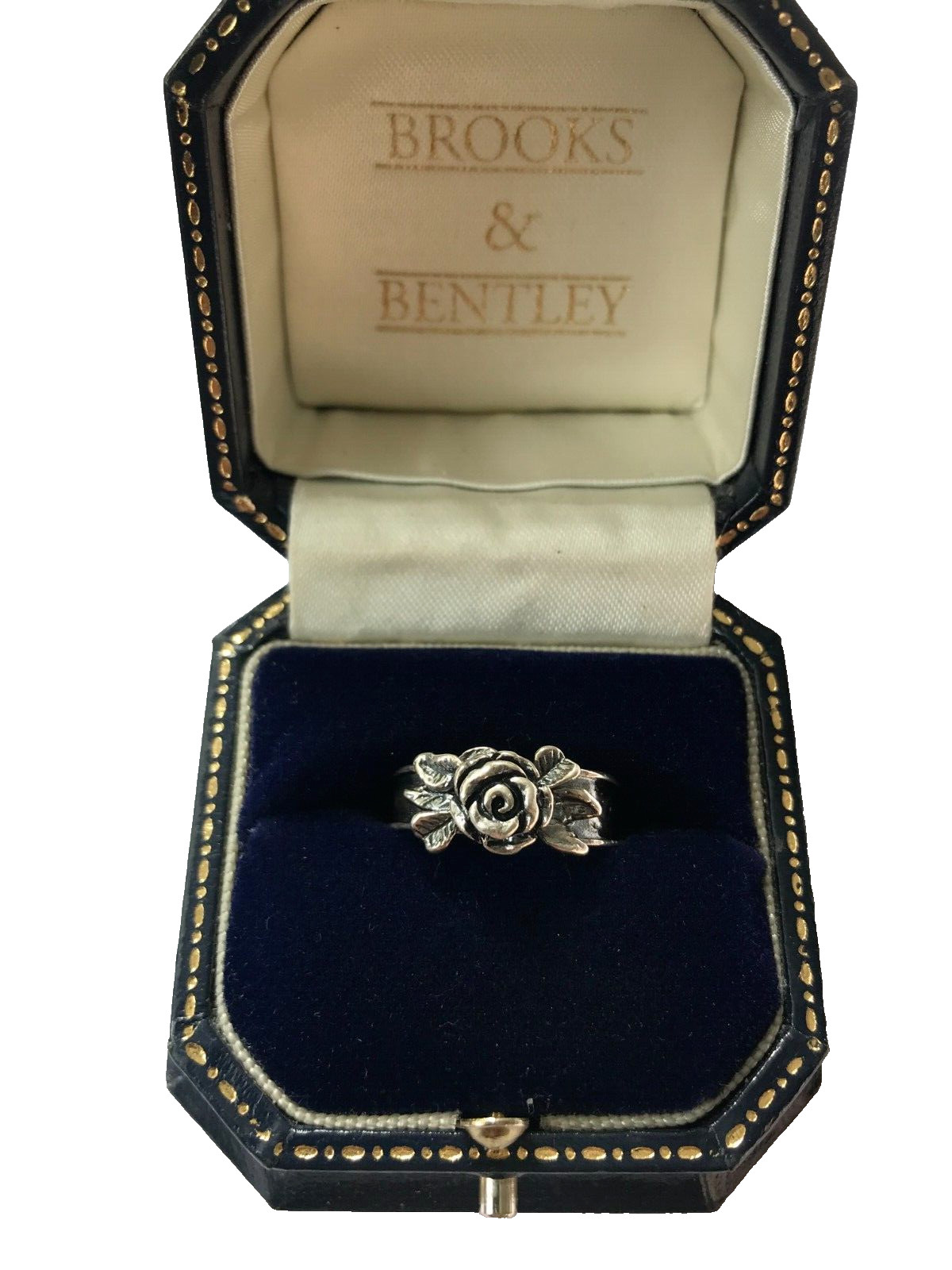 Rose Flower Ring 925 Silver Ring Silver Rose Ring - S… - Gem