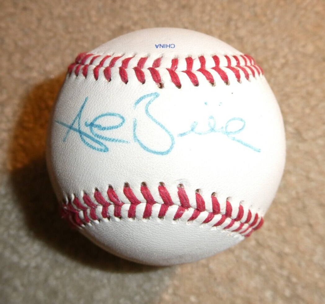 Unknown MLB Baseball Player Signed Rawlings Baseball | eBay
