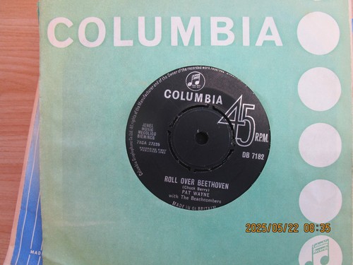 PAT WAYNE WITH THE BEACHCOMBERS=ROLL OVER BEETHOVEN EX | eBay UK