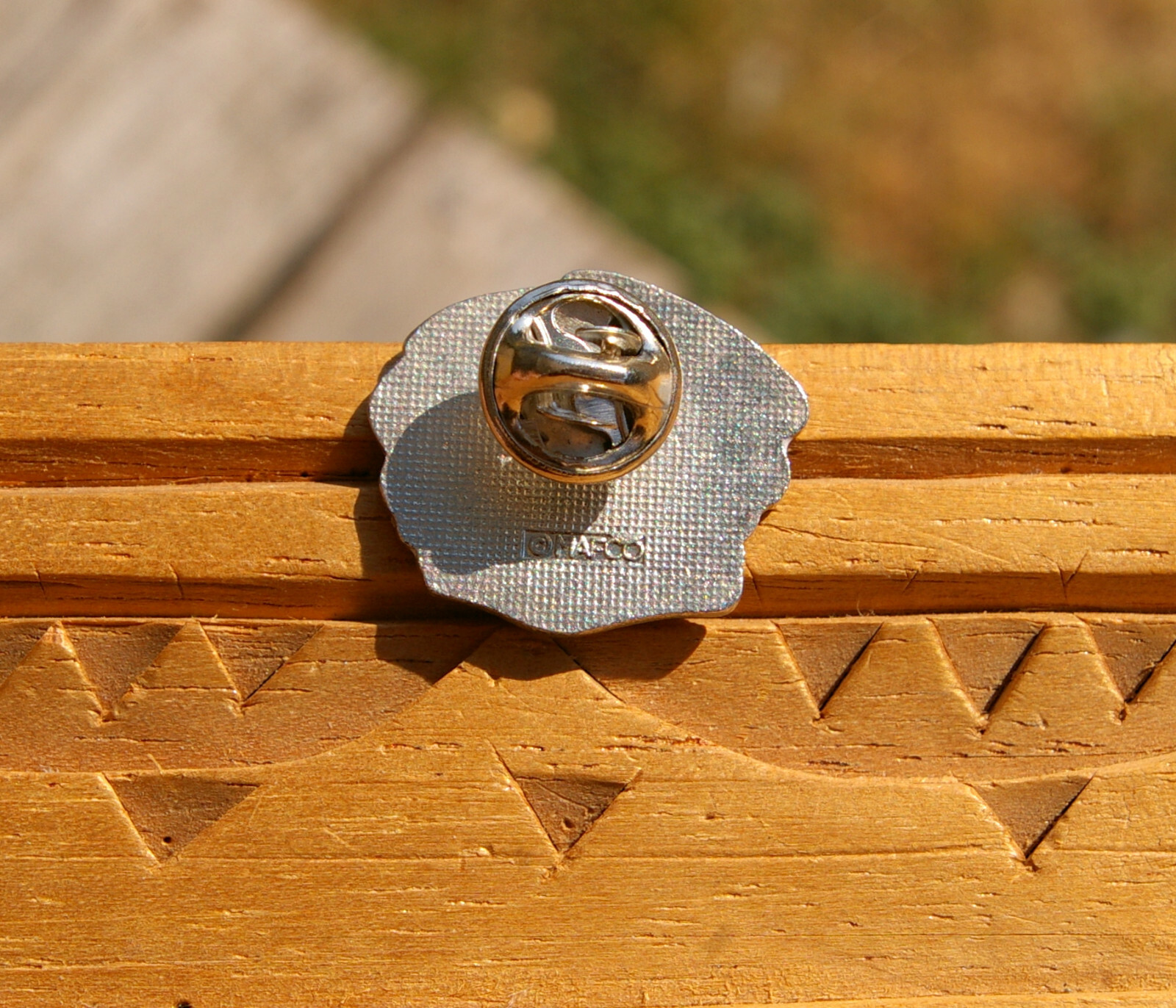 Territorial Prison Deer Lodge Montana 1" Silver Tone Metal & Enamel Pin ...