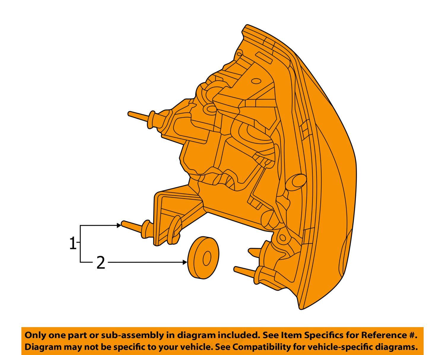 MERCEDES OEM 20-23 GLE350 Rear Lamps Tail Lamps-Tail Lamp Assy ...