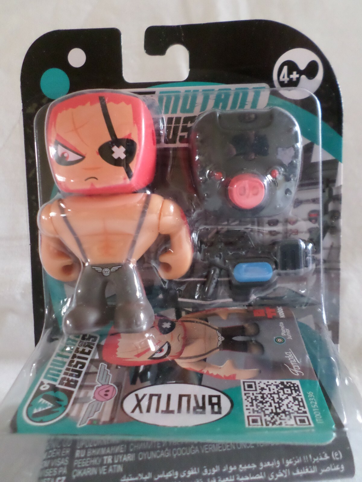 Mutant Busters Action Figures Accessory Collectors Card Sealed Pack ...