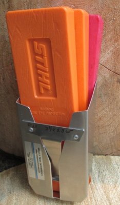 Logging Wedge Holder; 3 1/2" Wide Holds 3 Wedges (Not Included) | eBay