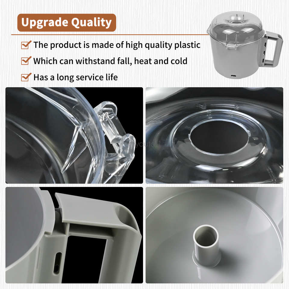106458S Cutter Bowl Lid and 112204S Cutter Bowl Fits robot coupe R2 3L ...